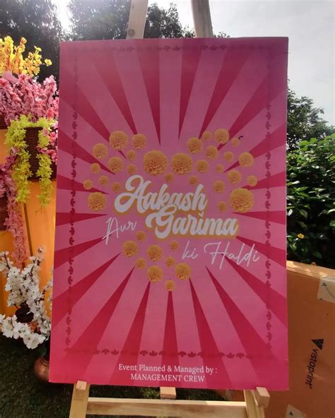 Wedding Board For Haldi Day Special Wedding Welcome Board Wedding
