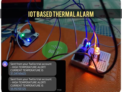 Iot Based Thermal Alarm