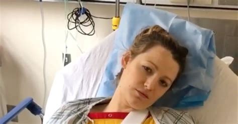 Blake Lively Shares Video Of Herself High In A Hospital Bed After