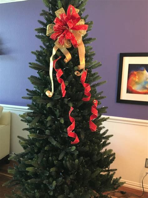 Christmas Tree Ribbon Curls Ribbon Curl Ornaments Ribbon Etsy