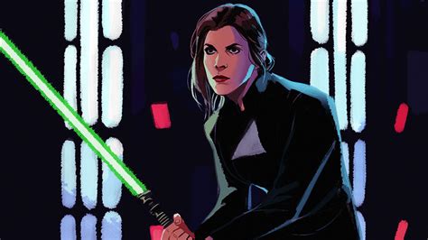 Luke And Leia Swap Roles In Creative Star Wars Fan Art Nerdist
