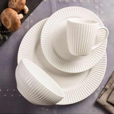 Set Pinggan Mangkuk 42pcs Set Pinggan Giacomo Pinggan Mangkuk Kaca