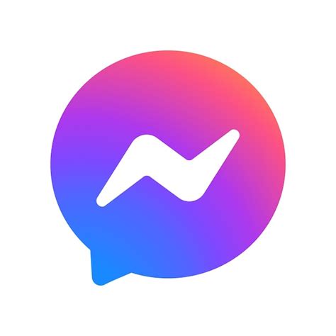 Premium Vector Facebook Messenger Gradient Logo Social Media App Logo