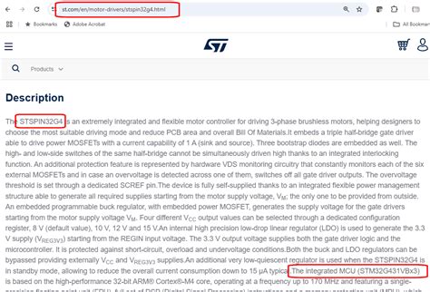 Solved External Memory On Stspin32g4 Possible Stmicroelectronics Community