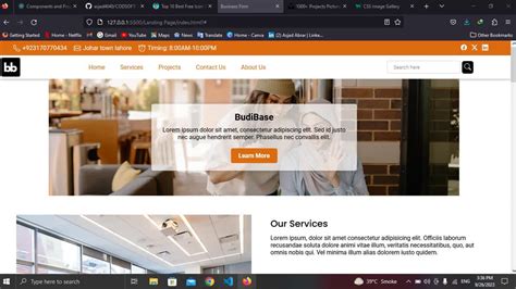 Worked On Codsofts Landing Page Project Asjad Abrar Posted On The