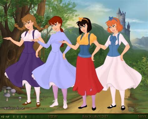 Penny Jenny Anne Marie And Cecilia By Returnoftherose On Deviantart