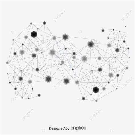 Technology Structure Vector Design Images Gray Technology Network