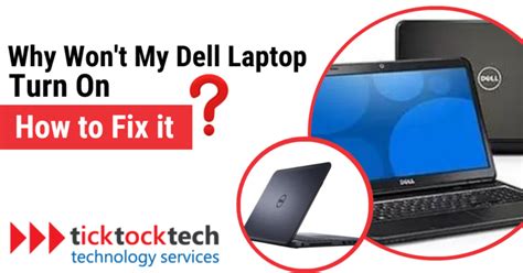 dell laptop won t turn on how to fix it asap computer repair