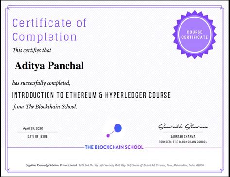 Aditya Panchal On Linkedin Blockchain Blockchaineducation Ethereum