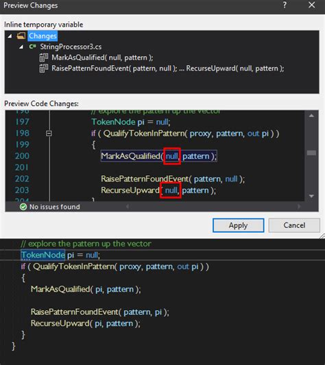 Incorrect Suggestion From Code Helper Inline Temporary Variable