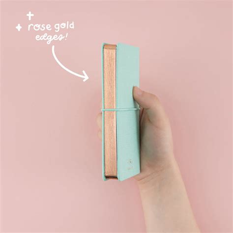 Tsuki ‘sakura Mint A6 Travel Notebook ☾ Notebooktherapy