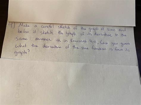 Solved Make A Careful Sketch Of The Graph Of Sine And Be Chegg Com