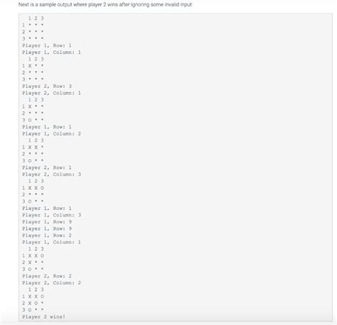 Solved Write A Program That Allows Two Players To Play A