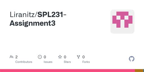 Github Liranitzspl231 Assignment3