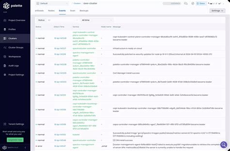 Deploy A Cluster Palette