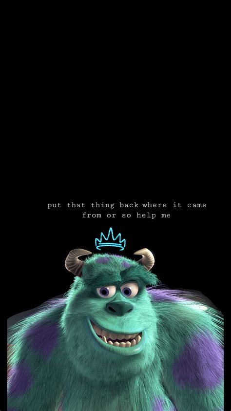 Disney Wallpaper Sully Funny Iphone Wallpaper Cute Cartoon Wallpapers Disney Wallpaper