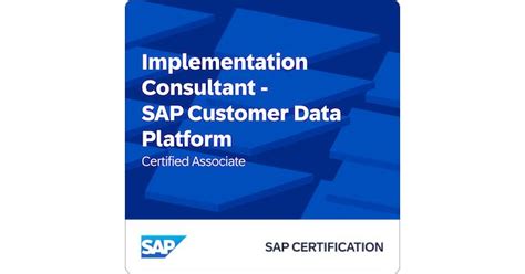 Sap Certified Associate Implementation Consultant Sap Customer Data