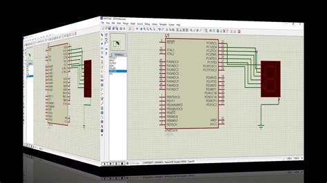 7 Segment Display Interfacing With Atmega1632 In 5 Minute Youtube