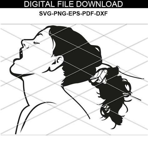 Sexy Woman Submissive Svg Female Png Sex Svg Sexual Positions Hair Kinky Svg Bondage Svg