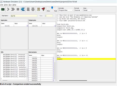 Github Anam Ashraf Nand Tetris Part