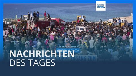 Video Nachrichten Des Tages 26 Januar Mittagsausgabe Euronews