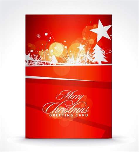 크리스마스 전단지 및 포스터 폴더 책 스킨 커버 템플릿 디자인 프리미엄 벡터