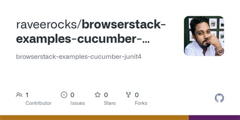 Github Raveerocksbrowserstack Examples Cucumber Junit4 Browserstack Examples Cucumber Junit4