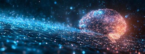 Neuronal Connections Abstract Representation Of Deep Learning