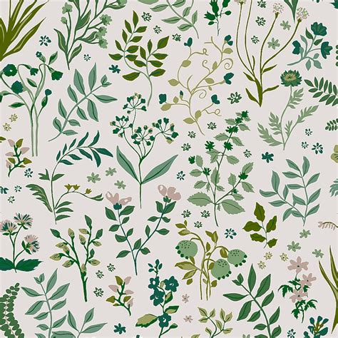 Joules 8 In Crème Non Woven Floral 56 Sq Ft Unpasted Paste The Wall