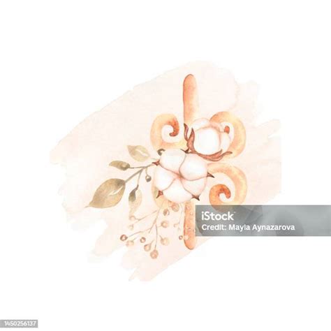 수채화 빈티지 면과 베이지 잎 꽃다발 구성 복고풍 꽃 그림 정원 장식 결혼식 어머니의 날 생일 카드 0명에 대한 스톡 벡터 아트 및 기타 이미지 Istock