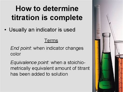 Volumetric Analysis Titration An Introduction The Big Picture