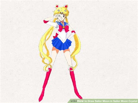 Sailor Moon Drawing Book At Explore Collection Of