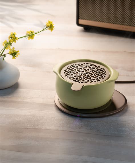 Jun Self Heating Diffuser Set Verde Green