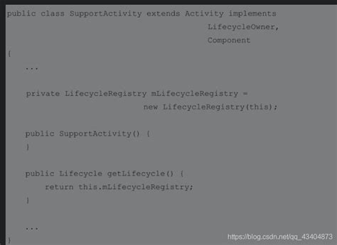 android架构之lifecycle组件 processlifecycleowner csdn博客