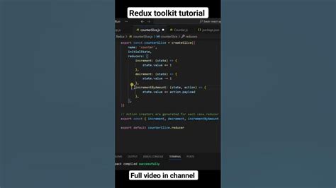 redux toolkit react state management reactjs reduxtoolkit reduxtutorial redux javascript