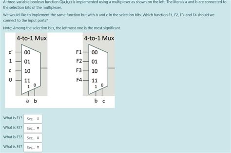 Solved A Three Variable Boolean Function Abc Is