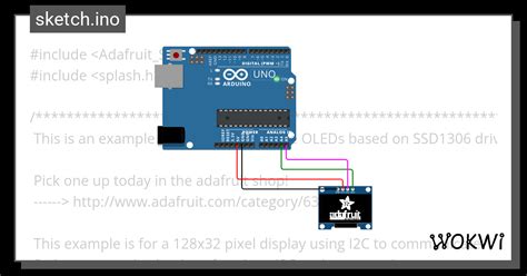 Ssd1306 Wokwi Esp32 Stm32 Arduino Simulator