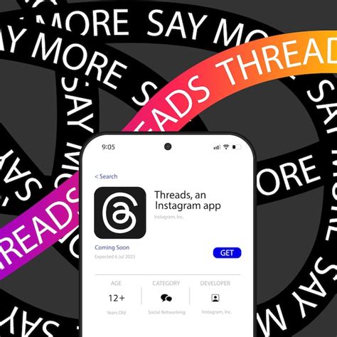 Premium Vector Threads Instagram App On Smartphone Screen White