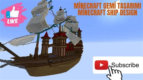 Minecraft Gemi Tasarımı [minecraft Ship] Youtube
