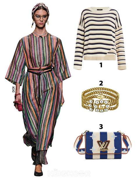 컬러플한 스트라이프 패턴