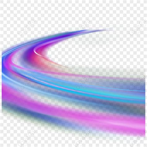 Gradient Curve Blue And Purple Motion Speed Light Effect Blue Effects Aperture Png Image And