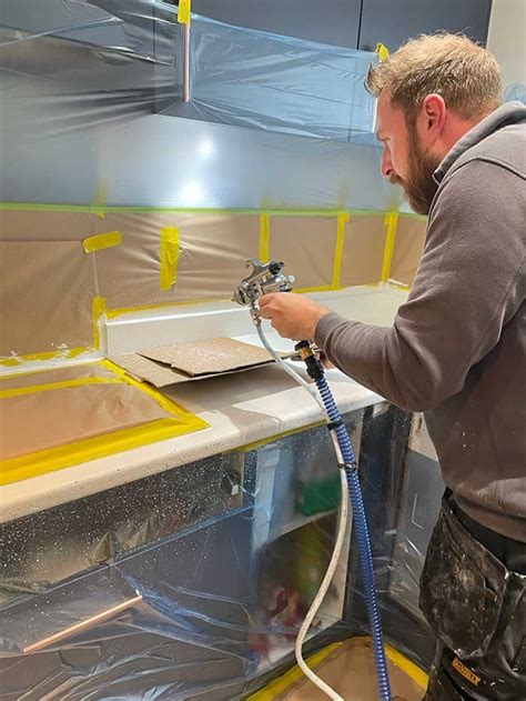 Granite Spray Painting Leeds Colourhaus Resprays — Colourhaus