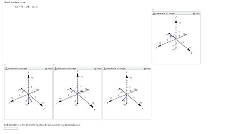Solved Sketch The Plane Curve R T T I Tk Chegg Com