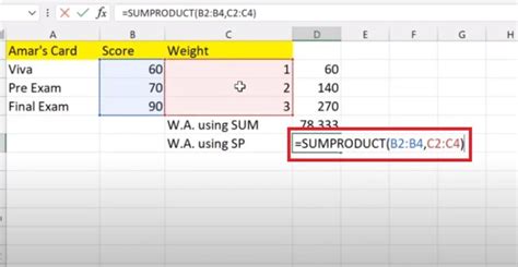 How To Calculate Weighted Average In Excel Exceltutorial