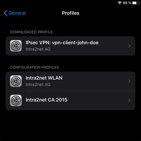 VPN With The Apple IOS Devices Administrator Manual
