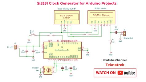 Github Teknotreksi5351 Clock Generator For Arduino Projects About Si5351 Clock Generator