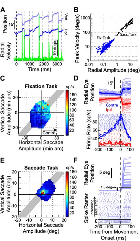 Figure 1 From Microsaccade And Saccade Generation Similarity Of Superior Colliculus Involvement