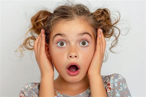 A Girls Surprise Premium Ai Generated Image