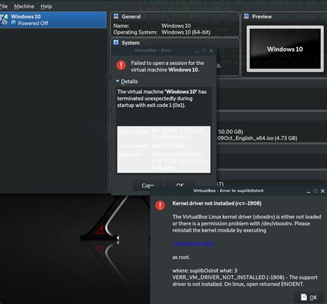 Install Virtualbox Got Error Depmod Error Fstatat3 Vmlinuz No