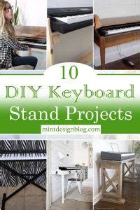 10 DIY Keyboard Stand Projects For Piano Lovers Mint Design Blog